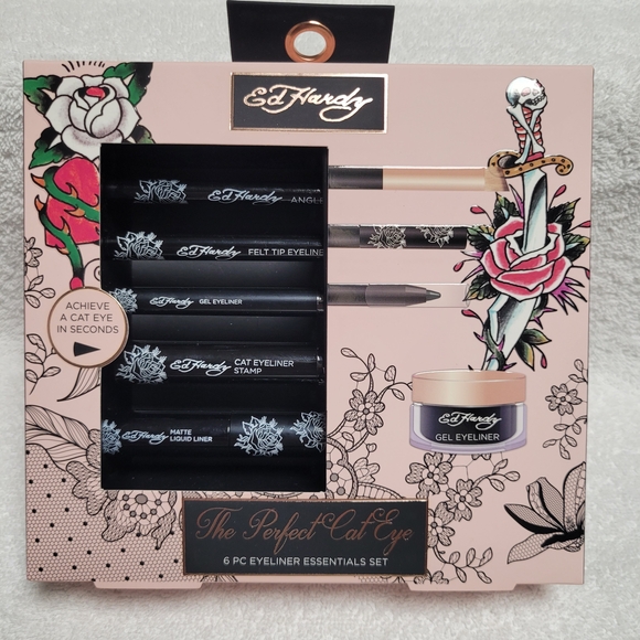 Ed Hardy | Makeup | Ed Hardy Eyeliner Essentials Set Perfect Cat Eye ...